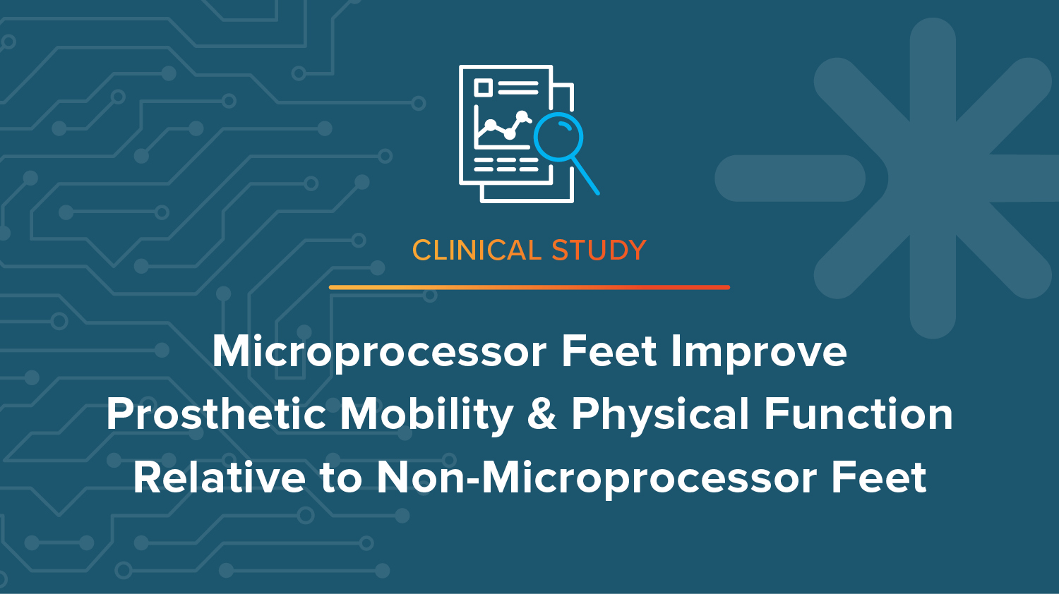 Hanger Clinic | Microprocessor Feet Improve Prosthetic Mobility and ...