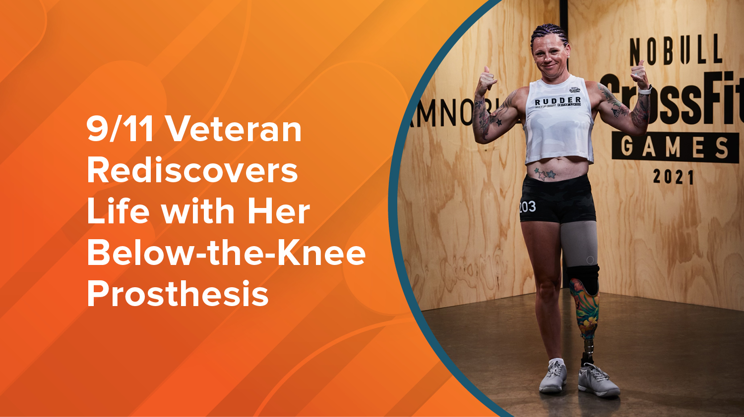 Hanger Clinic | Veteran Wounded on 9/11 Rediscovers Life with Below-the ...