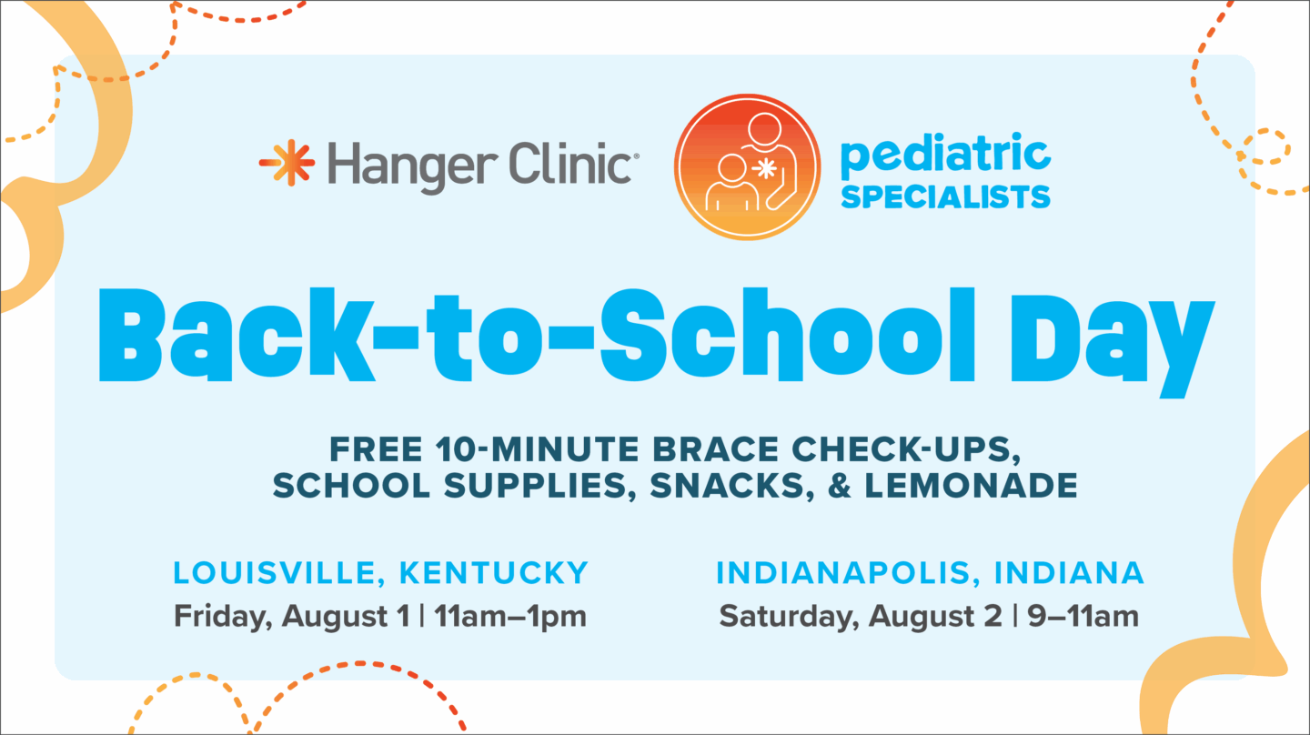 Hanger Clinic Back-to-School Day | Hanger Clinic
