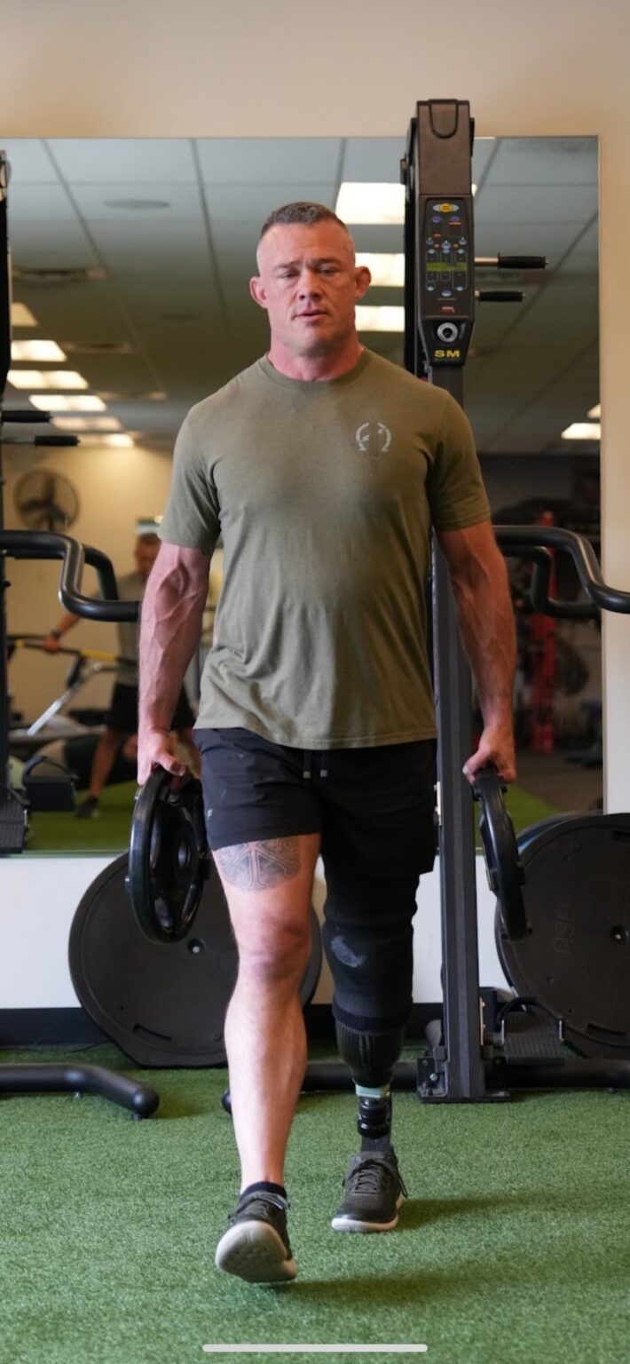Hanger Clinic | Sergeant Justin Dodge Thriving With Prosthetic Leg ...