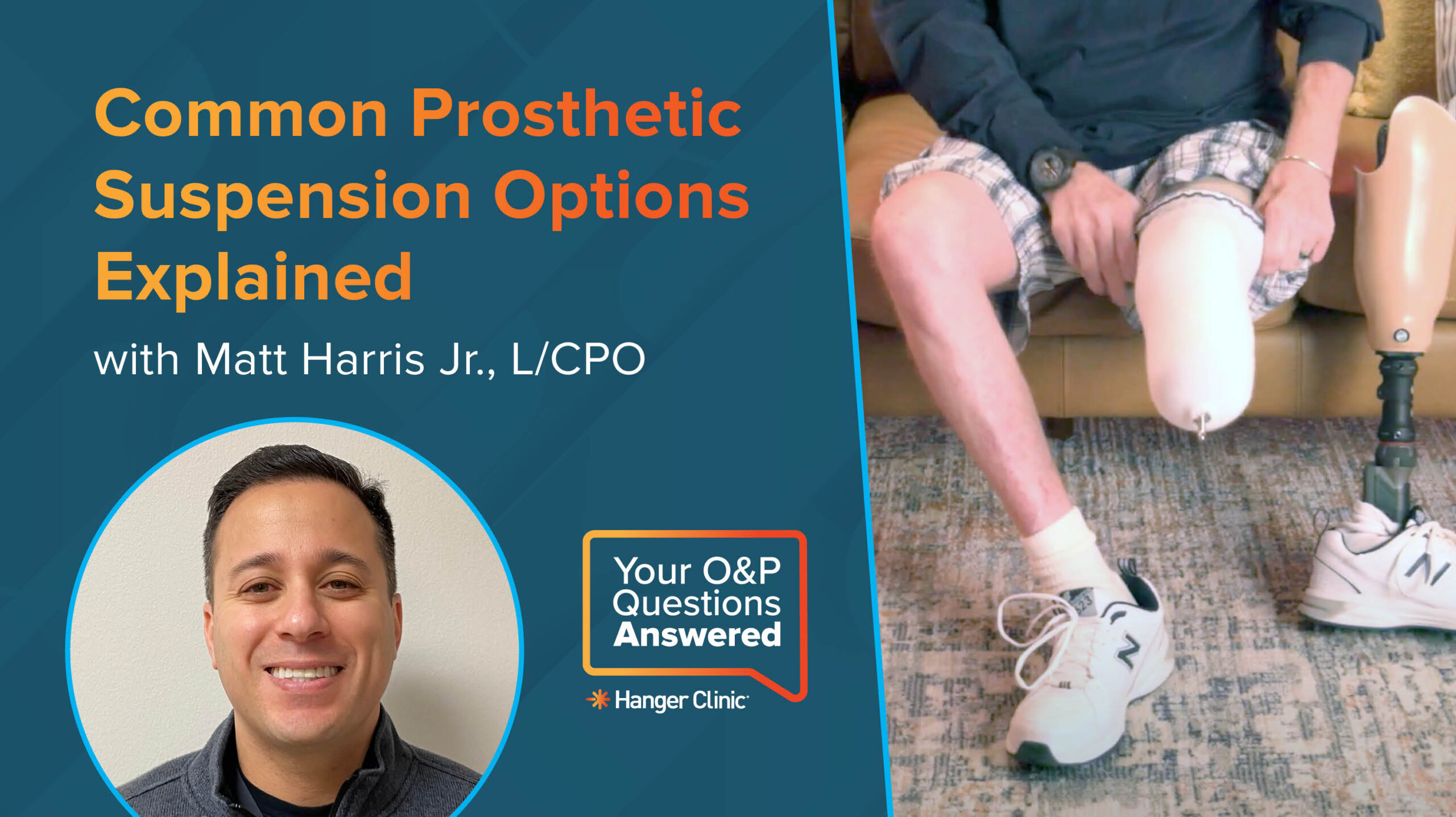 Hanger Clinic | Common Prosthetic Suspension Options Explained